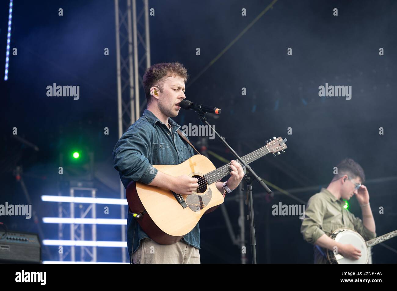 Kingfishr performing at TRNSMT 2024 Glasgow Green 14th July 2024 Stock ...