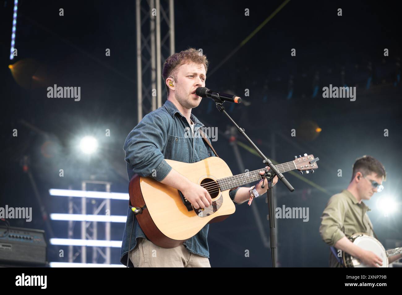 Kingfishr performing at TRNSMT 2024 Glasgow Green 14th July 2024 Stock ...