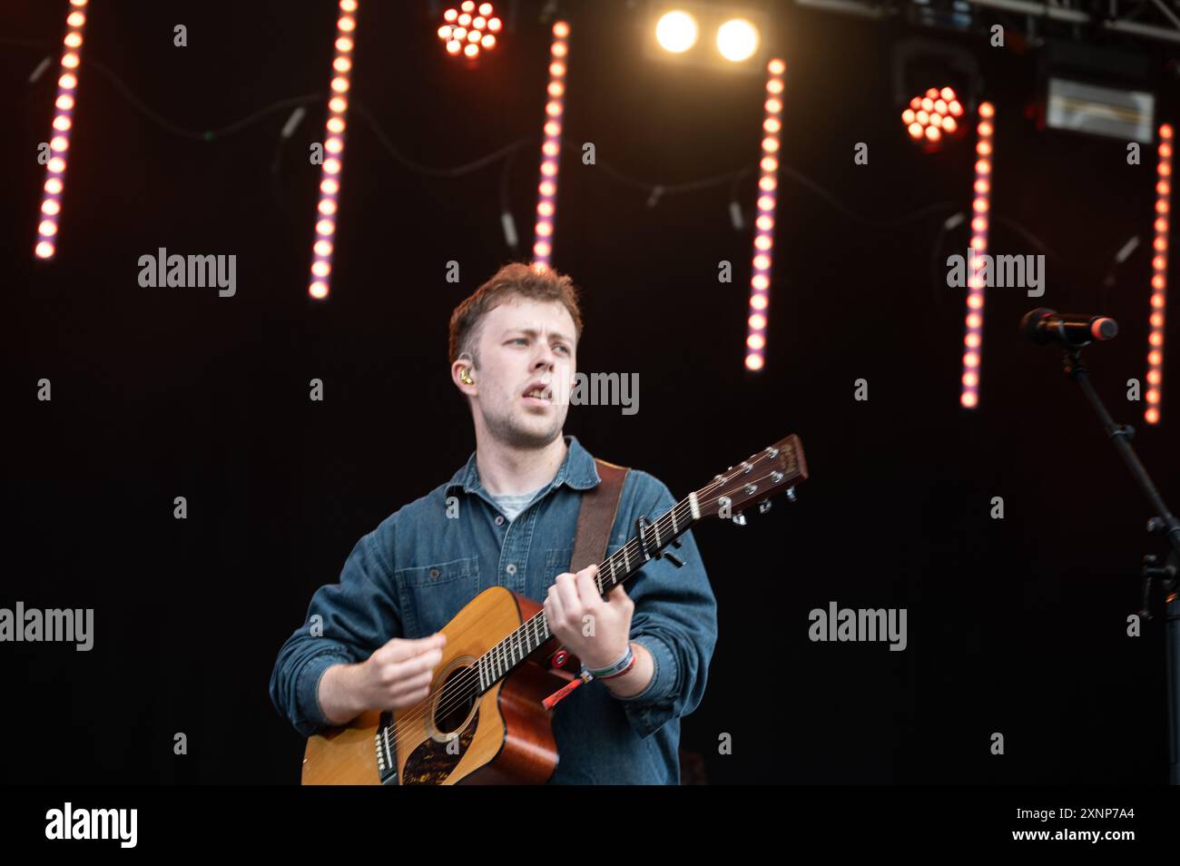Kingfishr performing at TRNSMT 2024 Glasgow Green 14th July 2024 Stock ...
