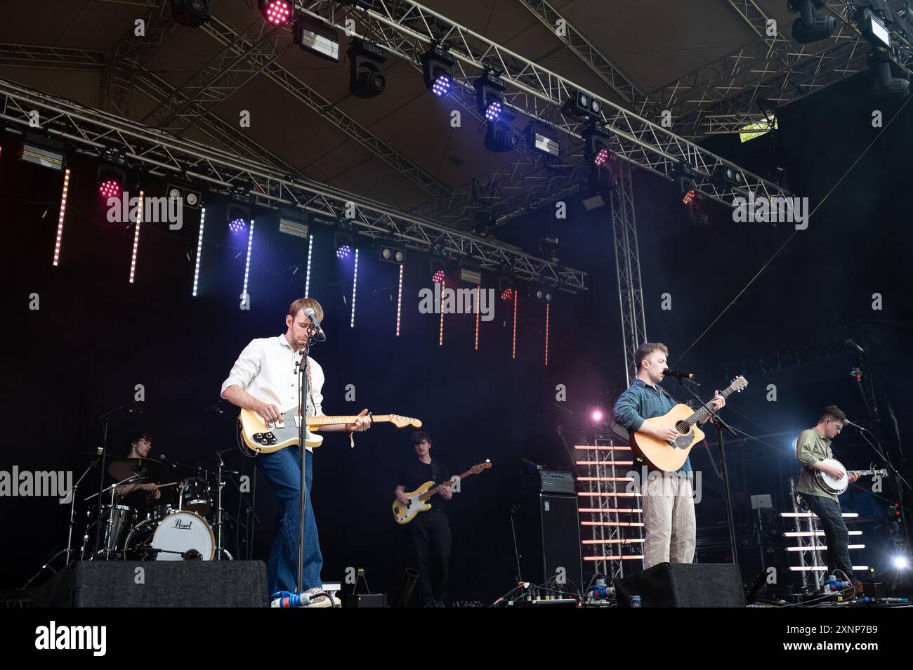Kingfishr performing at TRNSMT 2024 Glasgow Green 14th July 2024 Stock ...