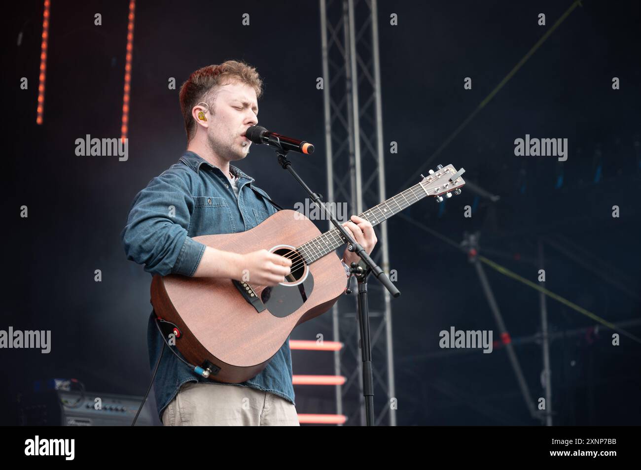 Kingfishr performing at TRNSMT 2024 Glasgow Green 14th July 2024 Stock ...