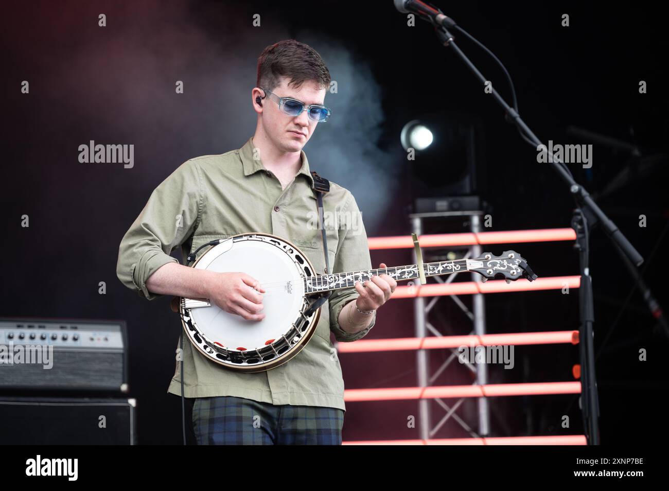 Kingfishr performing at TRNSMT 2024 Glasgow Green 14th July 2024 Stock ...