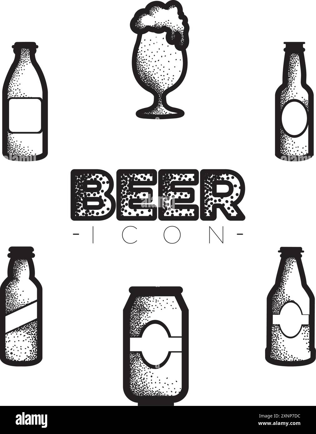 Set of beers sketch icons Vector Stock Vector Image & Art - Alamy