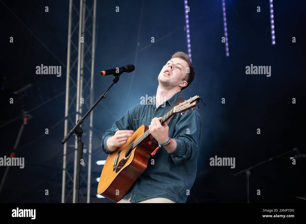 Kingfishr performing at TRNSMT 2024 Glasgow Green 14th July 2024 Stock ...