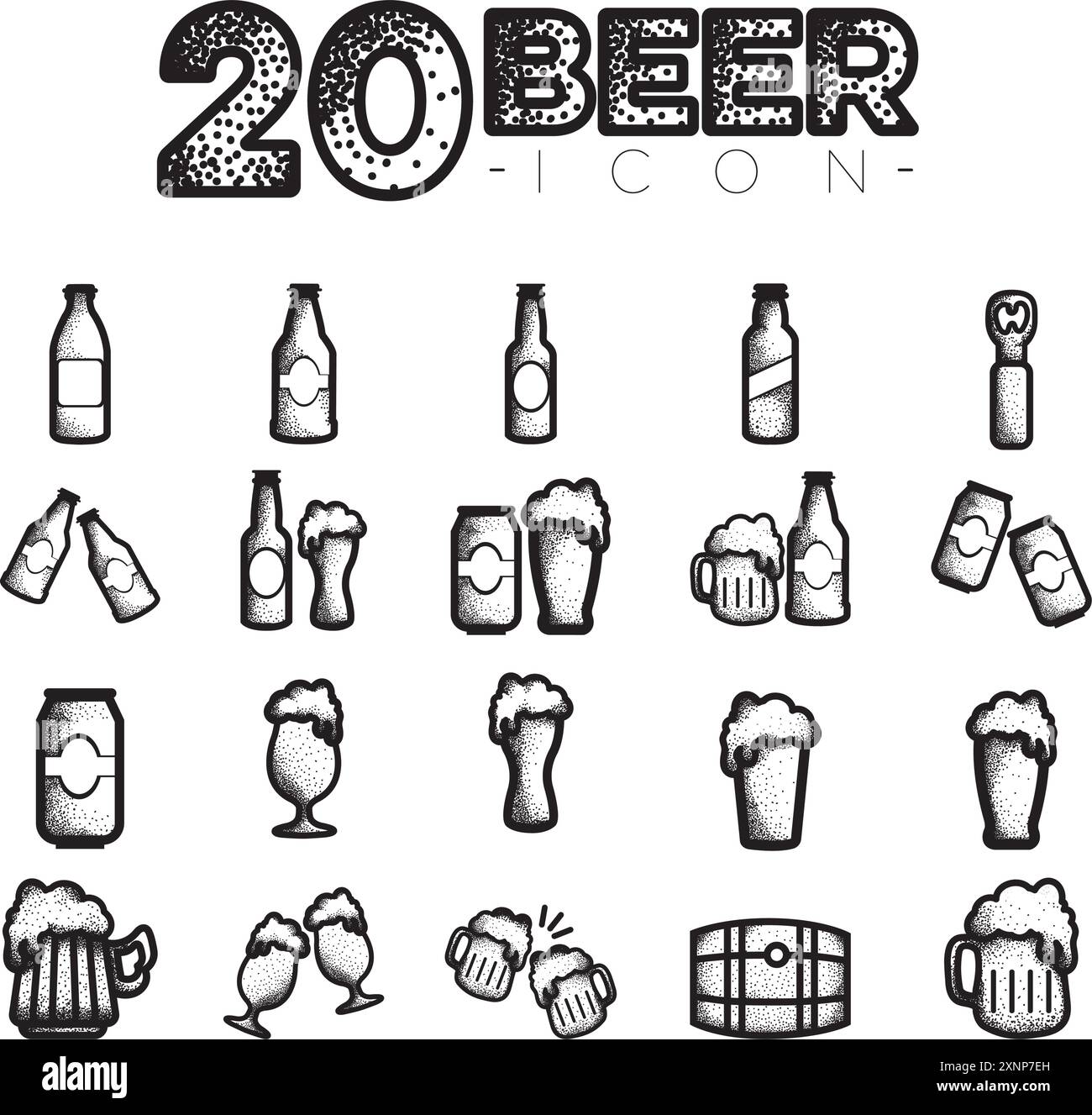 Set of beers sketch icons Vector Stock Vector Image & Art - Alamy