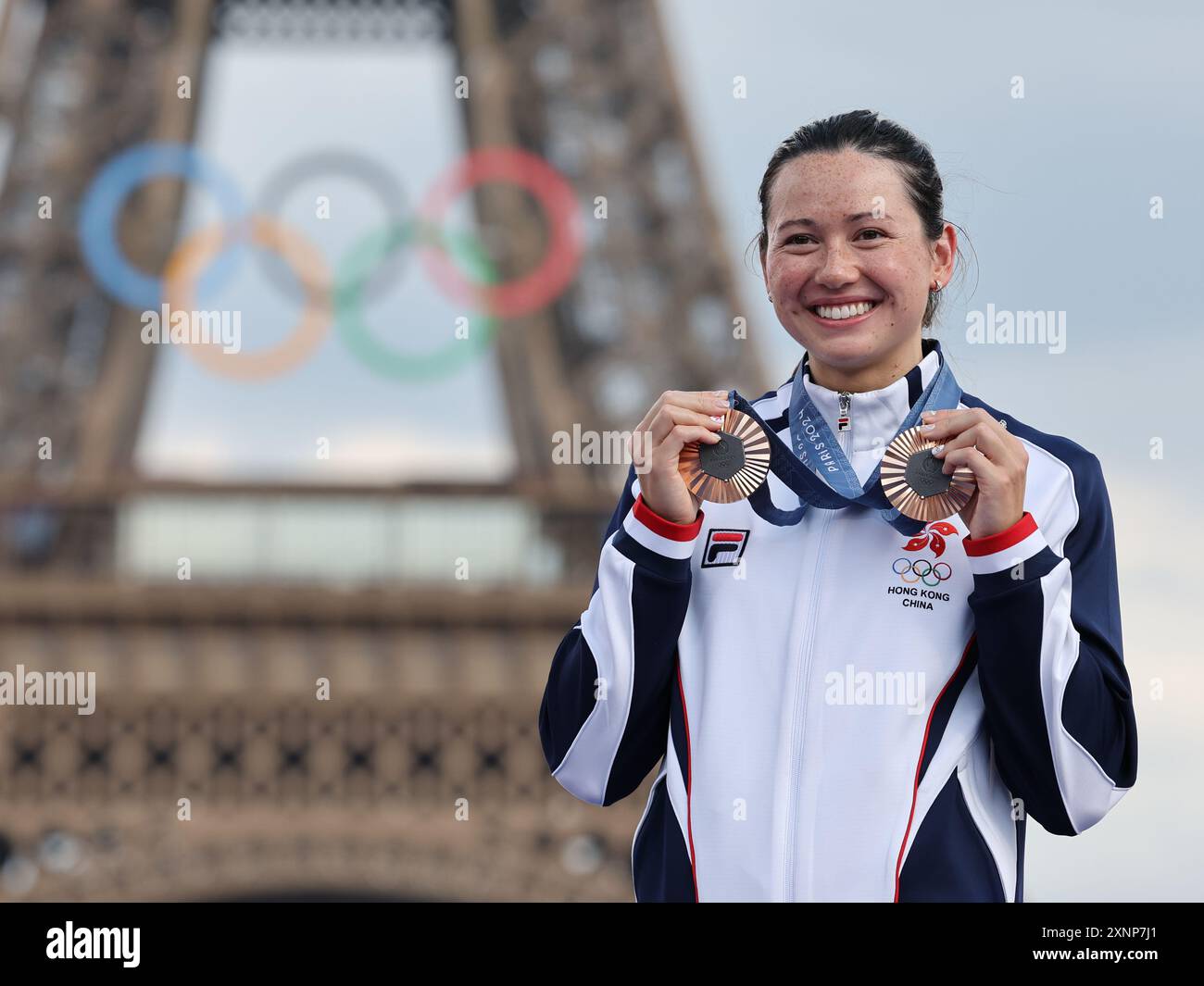 Paris, France. 1st Aug, 2024. Siobhan Bernadette Haughey of China's ...