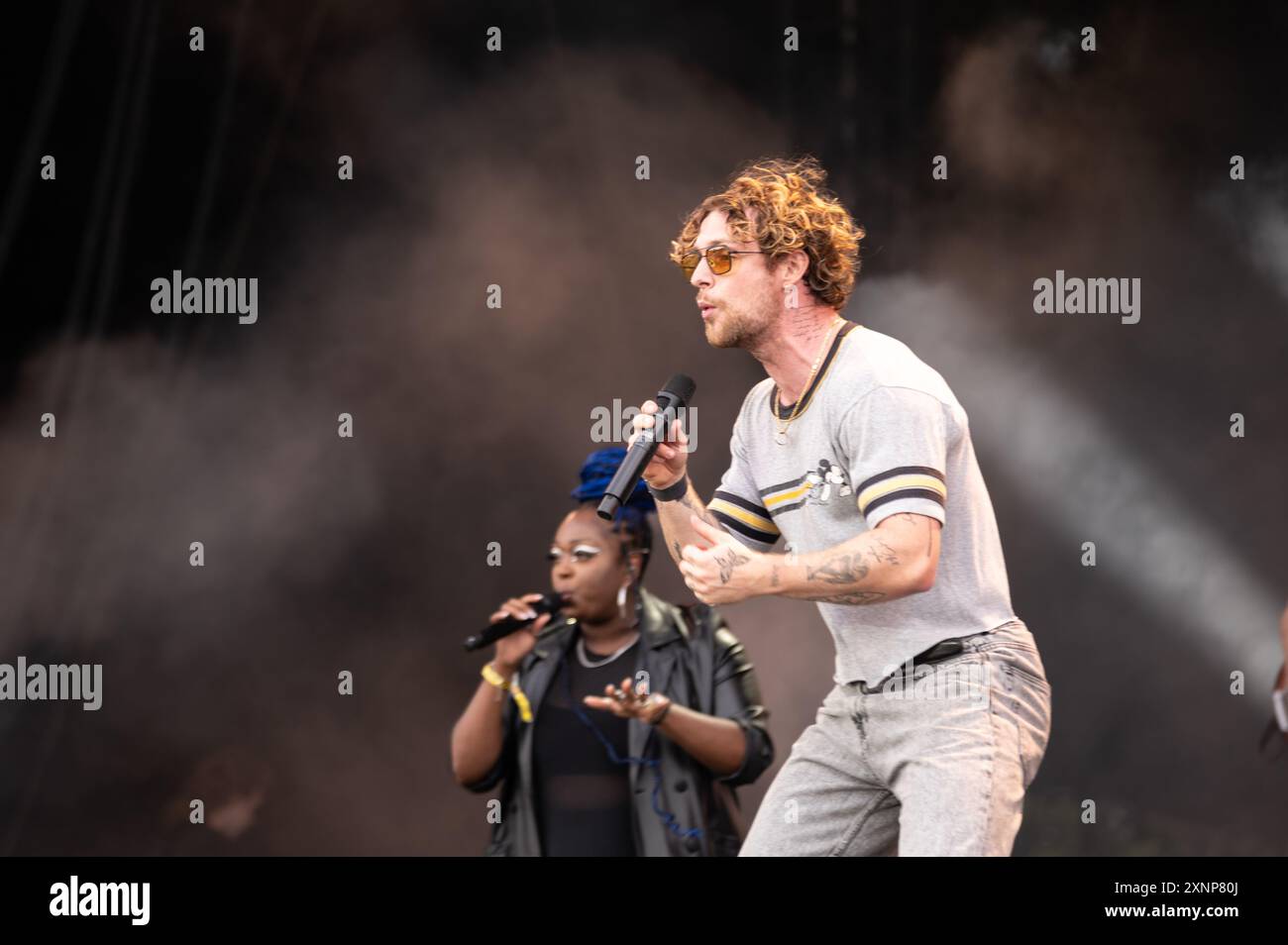 Tom Grennan Performing at TRNSMT 2024 Glasgow Green 14th July 2024 ...