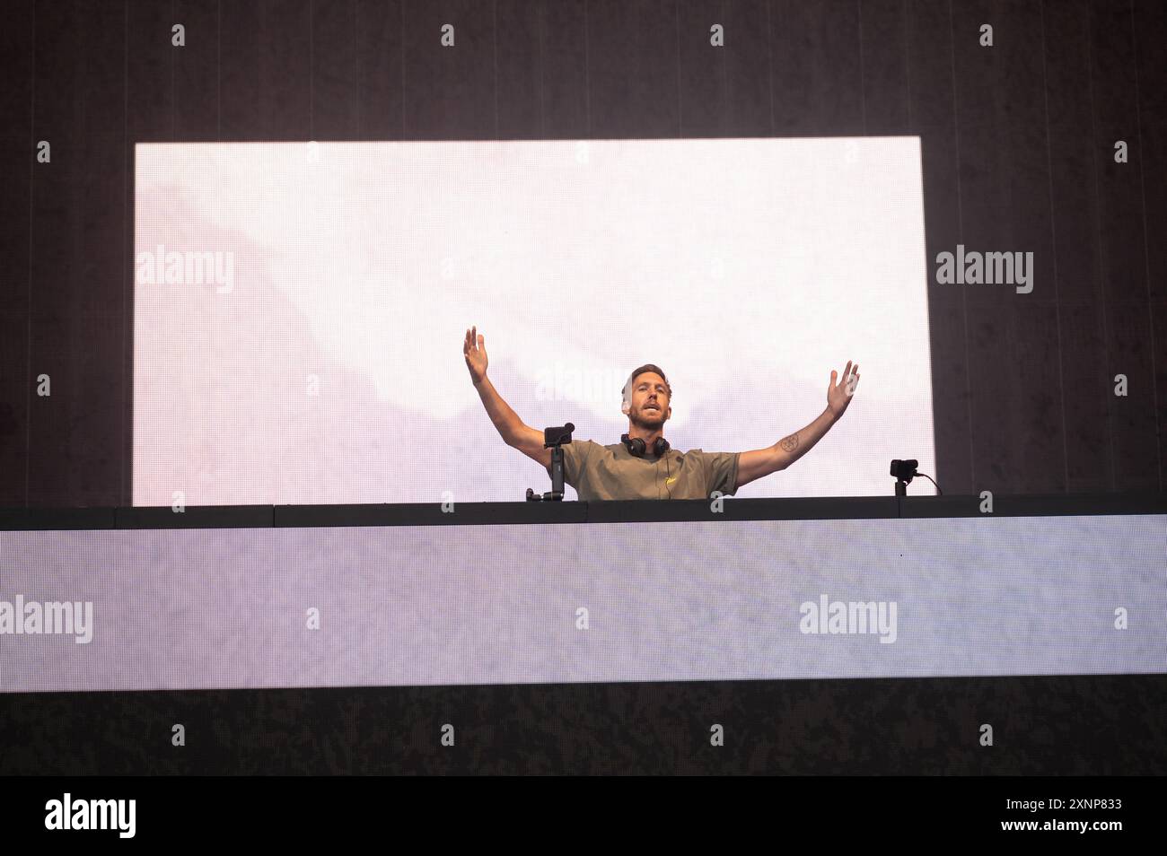 Calvin Harris performing at TRNSMT 2024 Glasgow Green 14th July 2024 ...
