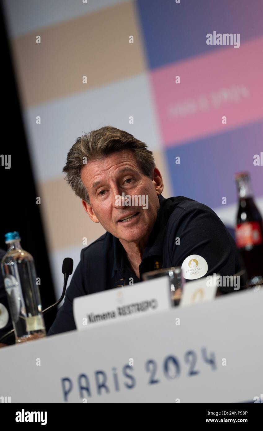 Sebastian coe paris 2024 hi-res stock photography and images - Alamy