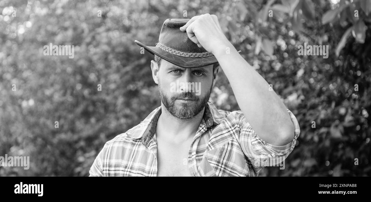 cowboy man rancher. cowboy man rancher in hat. cowboy man rancher ...