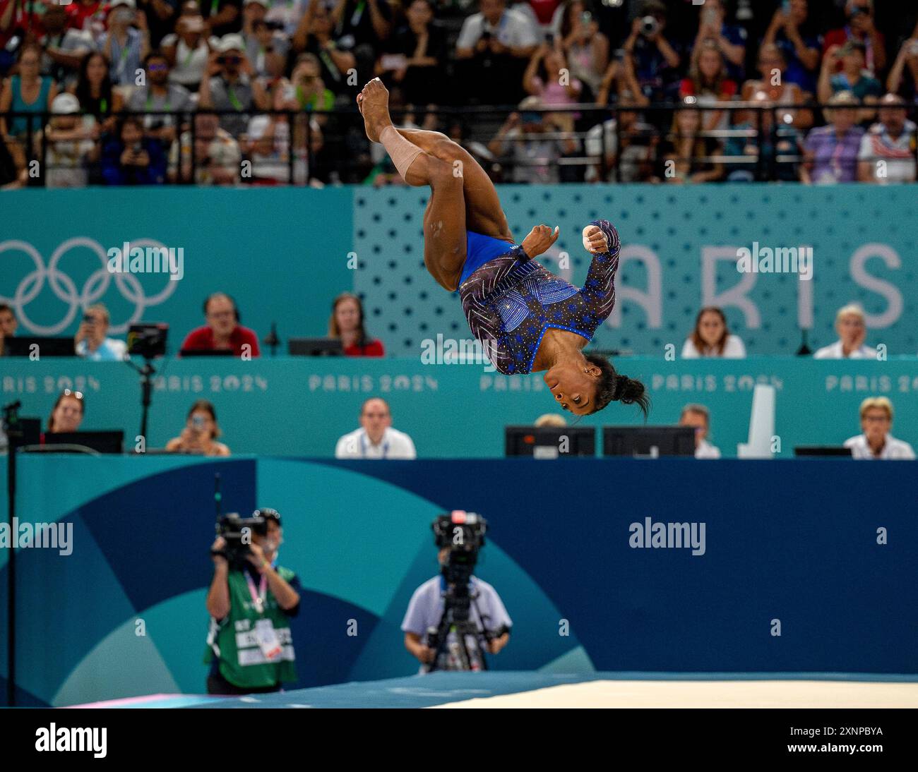 Paris, Ile de France, France. 1st Aug, 2024. August 01, 2024: SIMONE ...