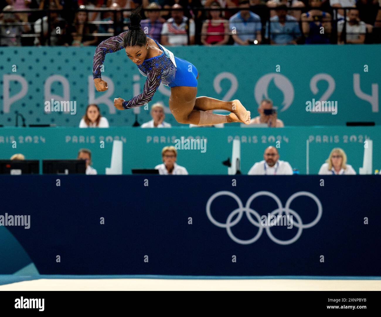 Paris, Ile de France, France. 1st Aug, 2024. August 01, 2024: SIMONE ...