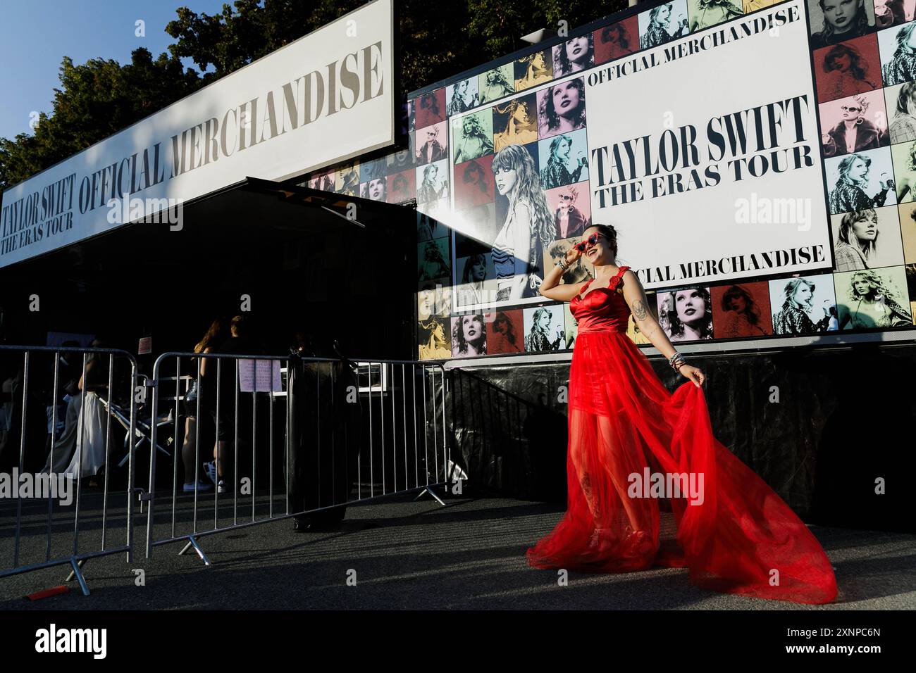 Taylor swift the eras tour poster hi-res stock photography and images ...
