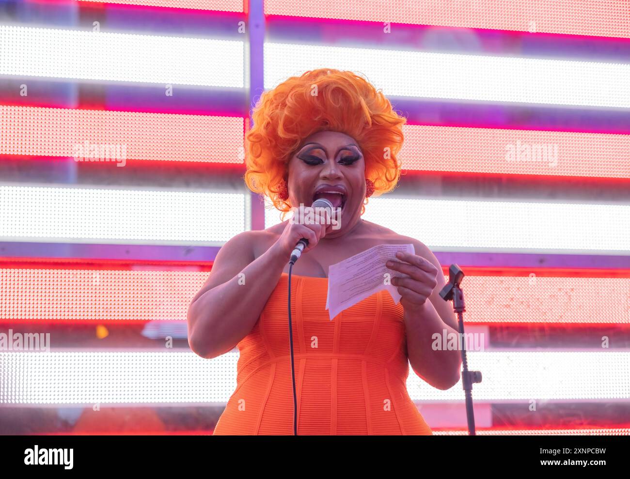 NEW YORK, N.Y. – July 27, 2024: Brita Filter, Co-Chair of Drag Out The ...