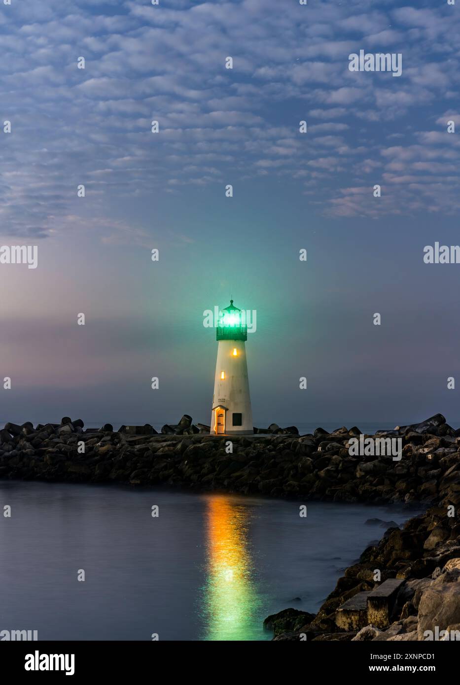 Walton Lighthouse, Santa Cruz California Stock Photo - Alamy