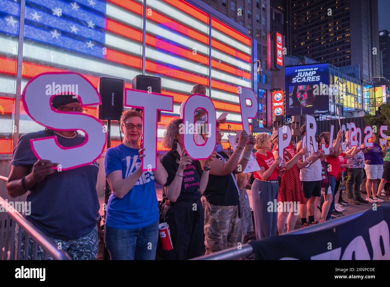 Project 2025 protest hi-res stock photography and images - Alamy
