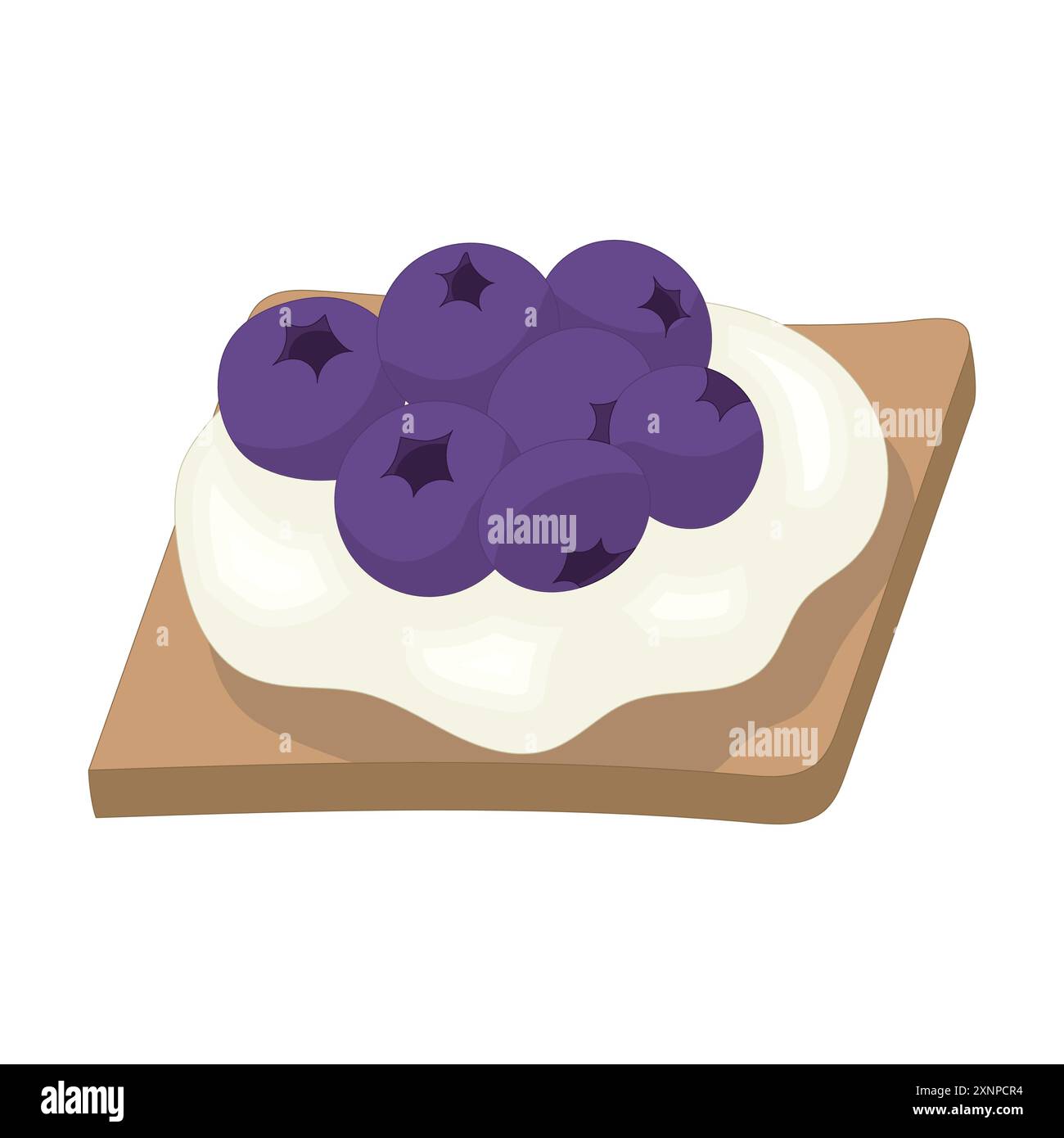 Cheese and sour cream Stock Vector Images - Alamy