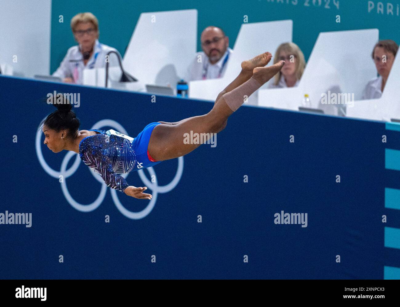 August 1, 2024, Paris, France: Paris 2024: Artistic Gymnastics USA's ...