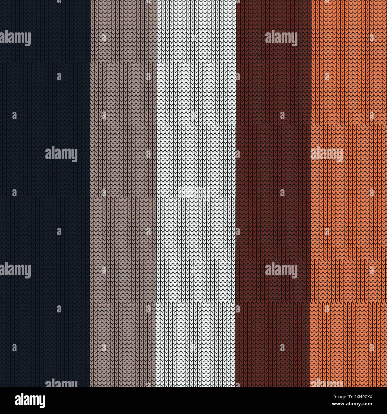 A Winter Holiday Seamless Knitted Pattern. Nordic Sweater Design, Blue ...