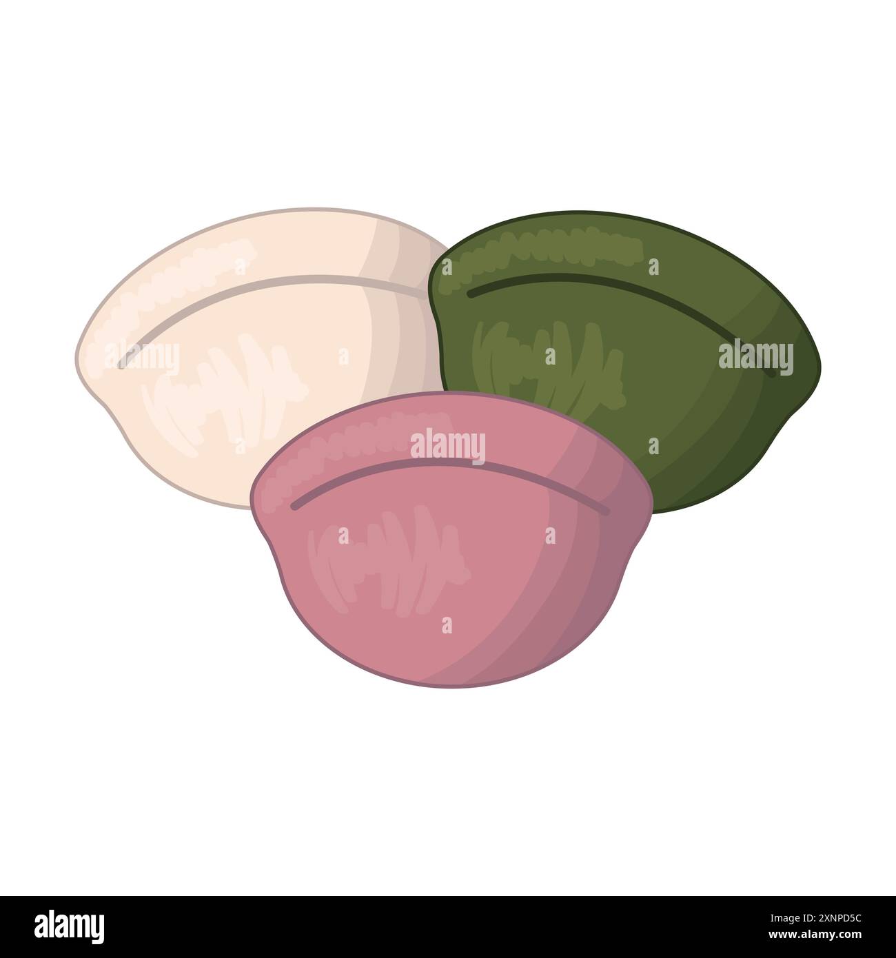 Lunar new year korea food Stock Vector Images - Alamy