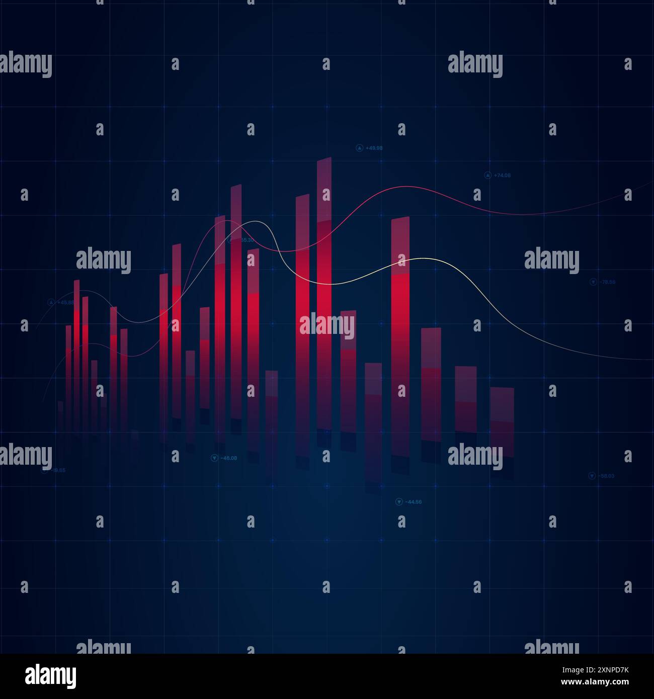 Currency forex trends concept Stock Vector Images - Alamy
