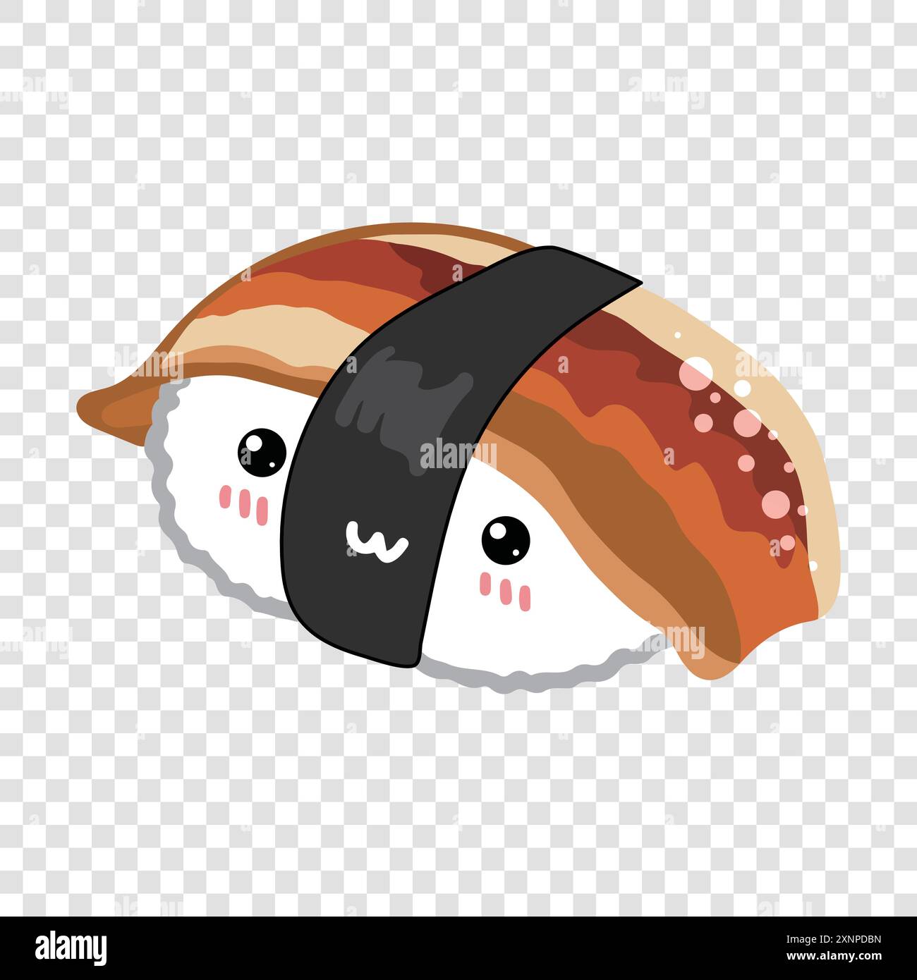 Cute sushi with eel hi-res stock photography and images - Alamy