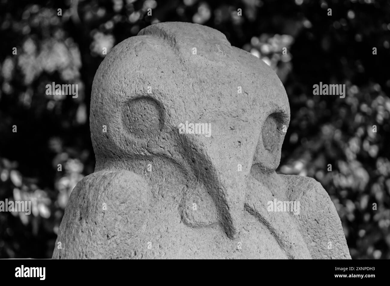 Two thousand year old stone carvings in the San Augustin Archeological ...