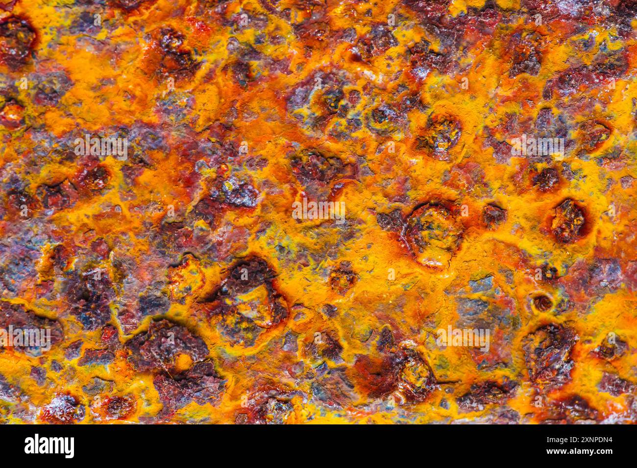 Rusty Surface of a metal sheet, Rusted metal texture and oxidized metal ...