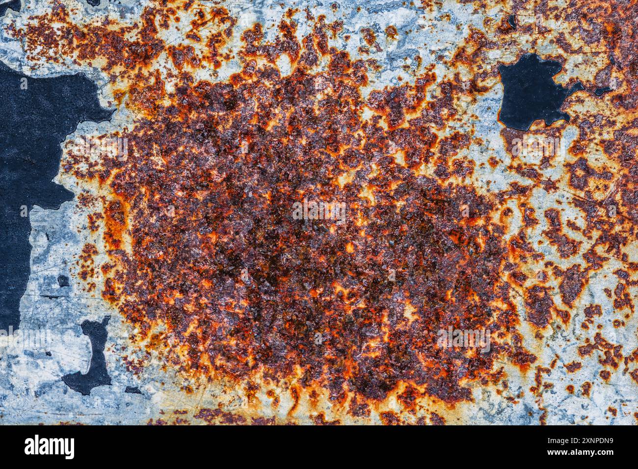 Rusty Surface of a metal sheet, Rusted metal texture and oxidized metal ...