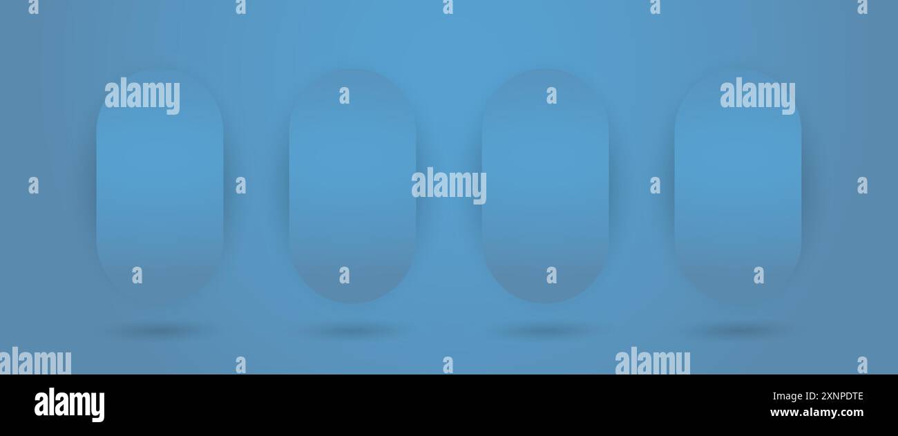 3d render blue polygons Stock Vector Images - Alamy