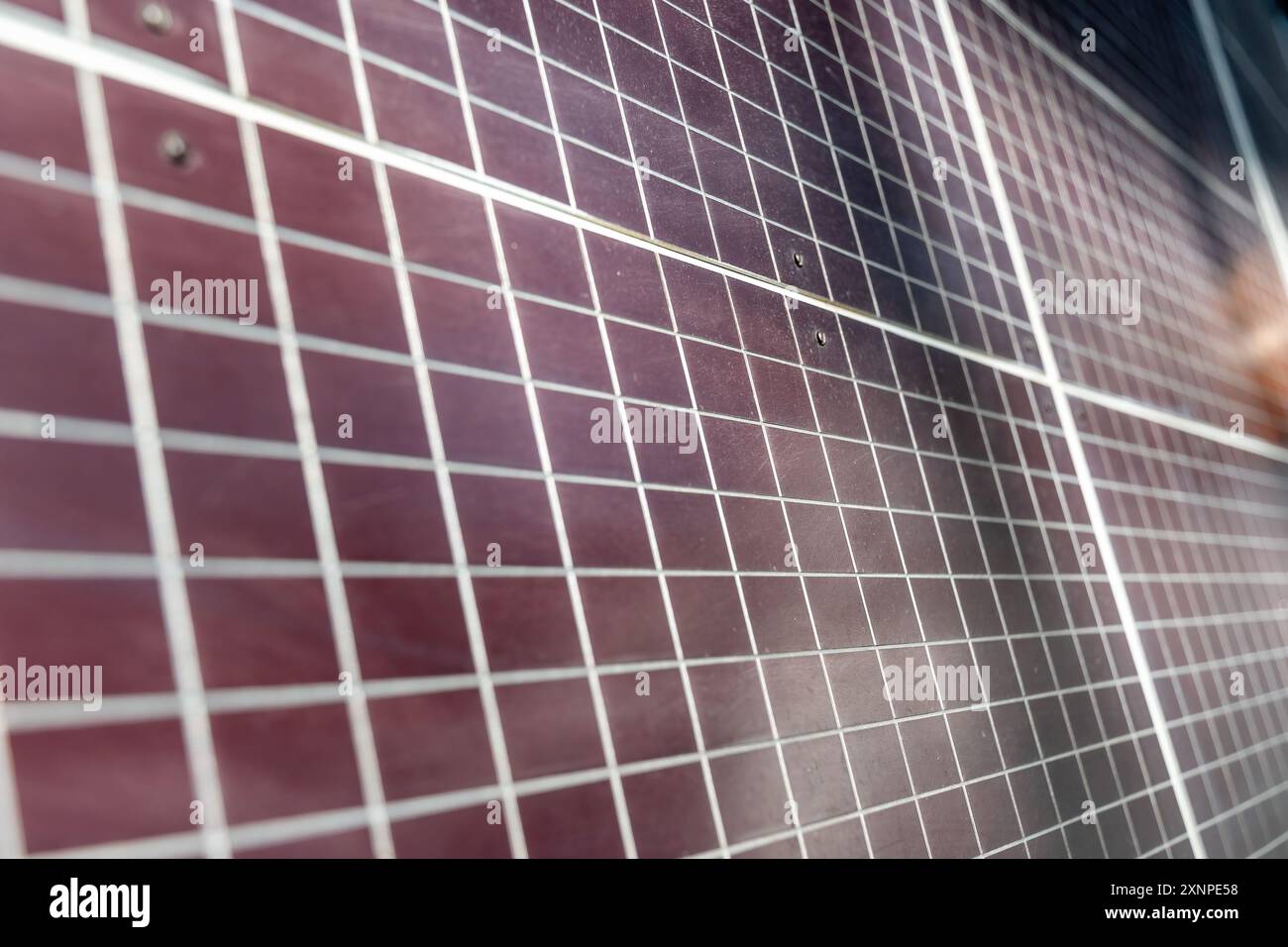 Brown wide solar panel for ecological power generation. Environment ...