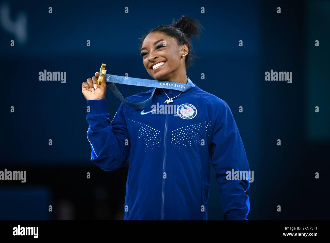 Simone Biles ( USA ) Gold medal, Artistic Gymnastics, Women's All ...