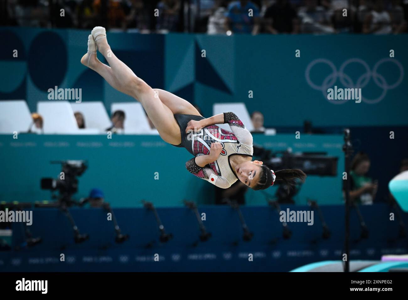Paris, France. 01st Aug, 2024. Rina Kishi ( JPN ) Floor Exercise, Artistic Gymnastics, Women's ...