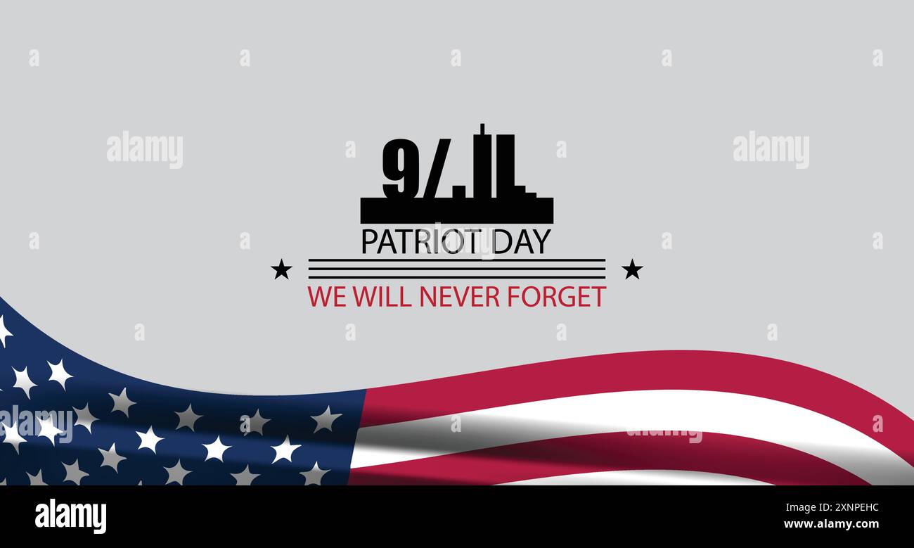 Honoring the Heroes of 911 A Day of Patriotism and Remembrance Stock ...