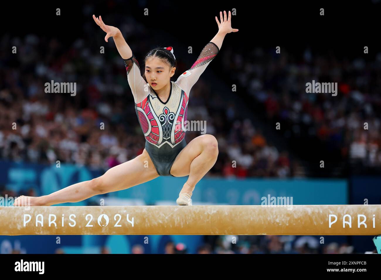 Paris, France. 1st Aug, 2024. Rina Kishi (JPN) Gymnastics - Artistic : Women's Individual All ...