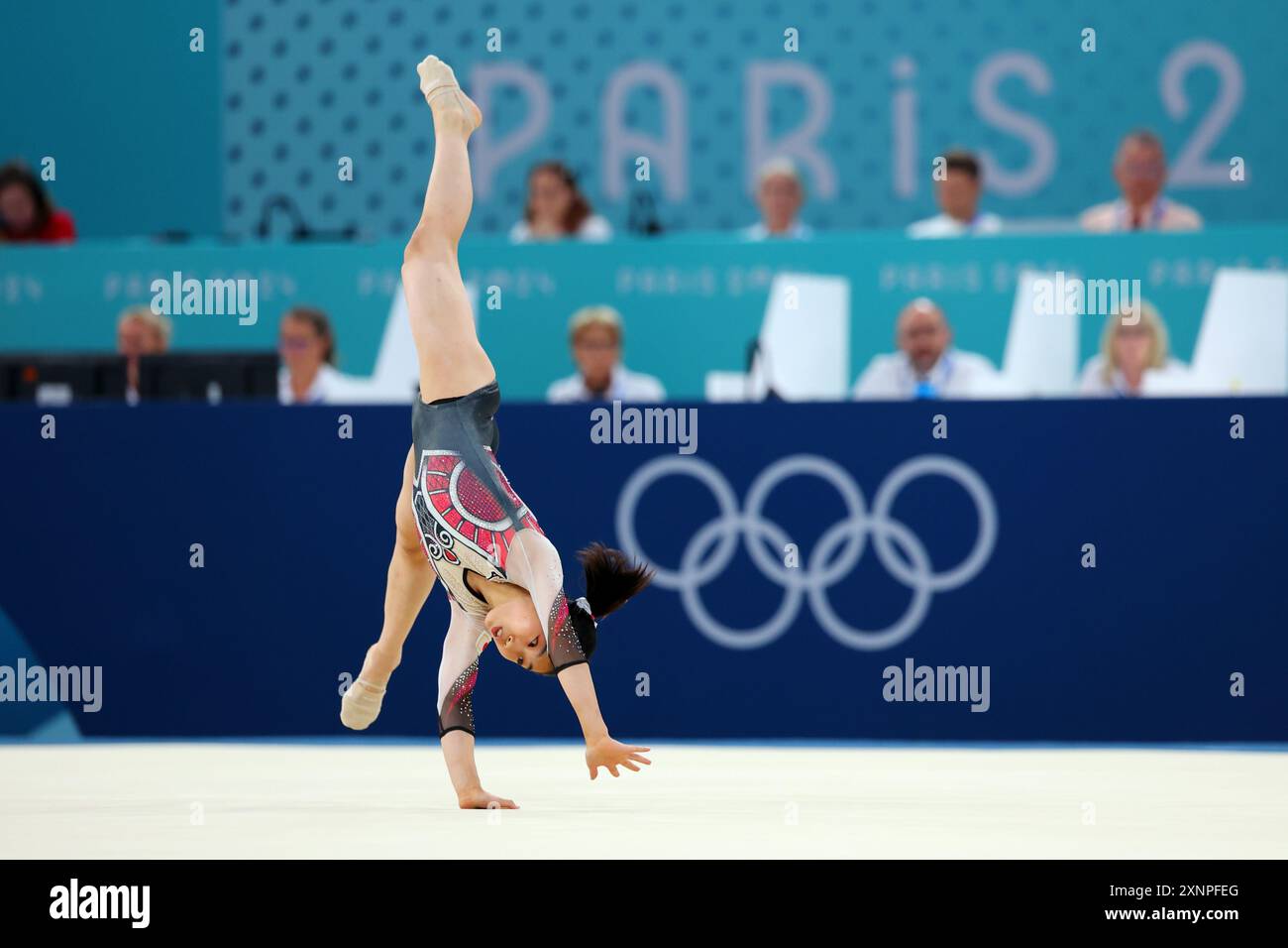 Paris, France. 1st Aug, 2024. Rina Kishi (JPN) Gymnastics - Artistic : Women's Individual All ...