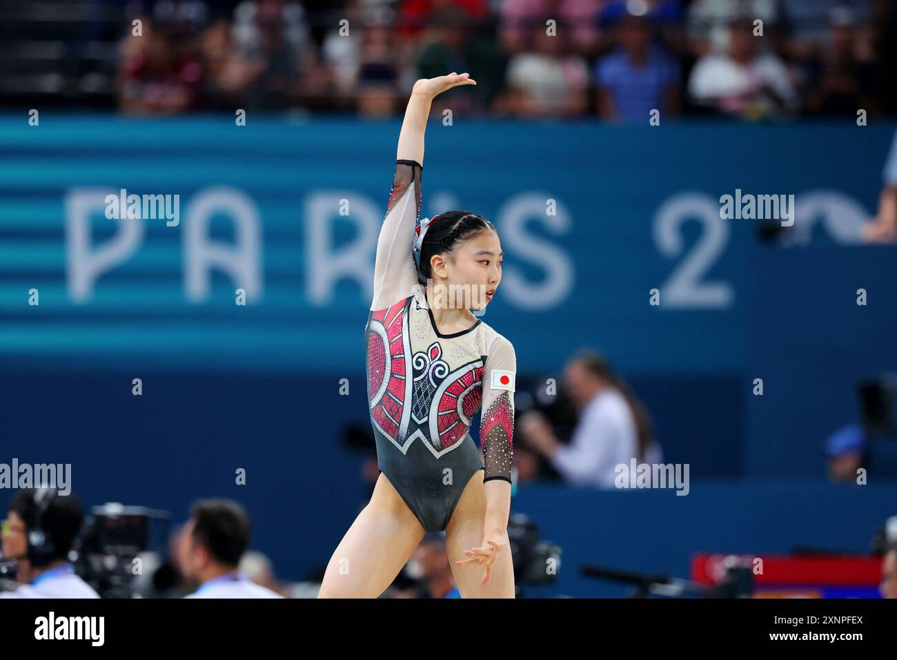Paris, France. 1st Aug, 2024. Rina Kishi (JPN) Gymnastics - Artistic : Women's Individual All ...