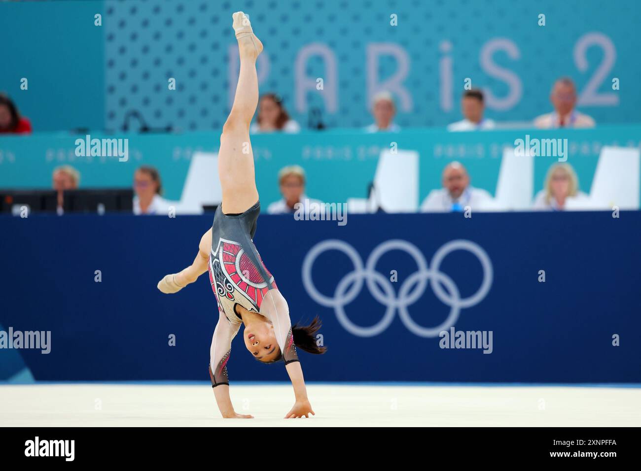 Paris, France. 1st Aug, 2024. Rina Kishi (JPN) Gymnastics - Artistic : Women's Individual All ...