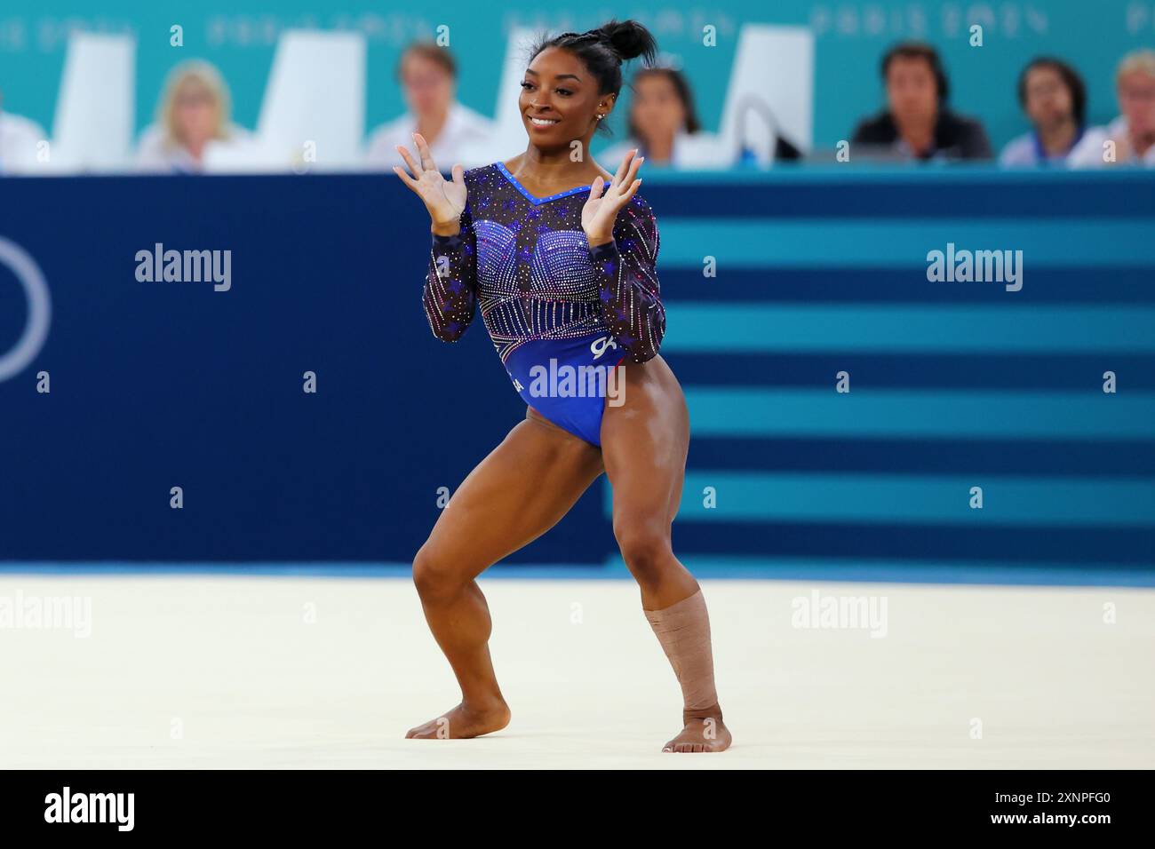 Paris, France. 1st Aug, 2024. Simone Biles (USA) Gymnastics - Artistic ...