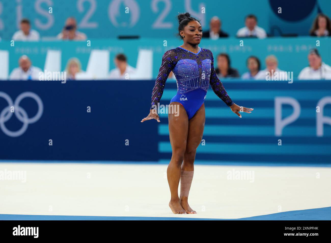 Paris, France. 1st Aug, 2024. Simone Biles (USA) Gymnastics - Artistic ...