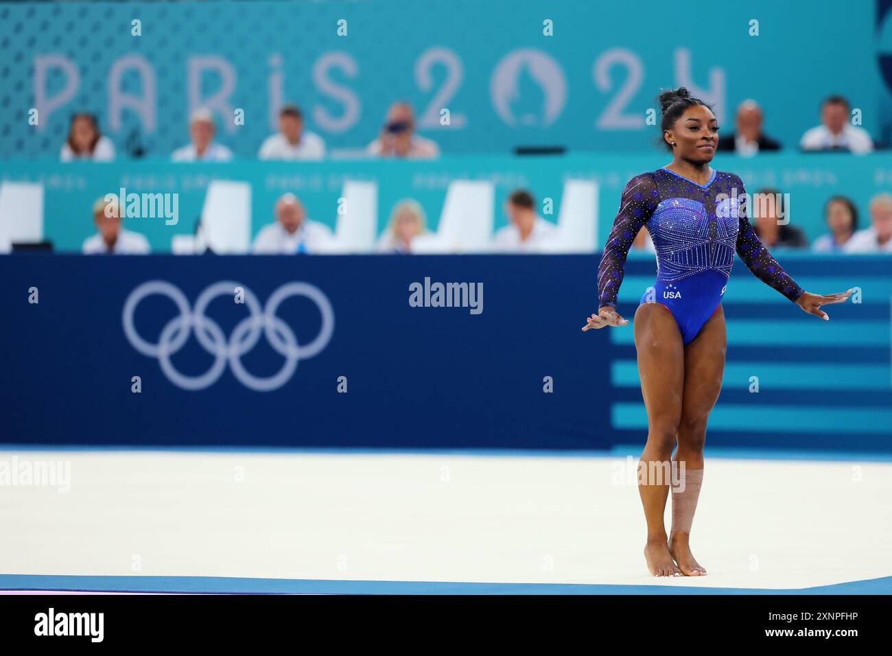 Paris, France. 1st Aug, 2024. Simone Biles (USA) Gymnastics - Artistic ...