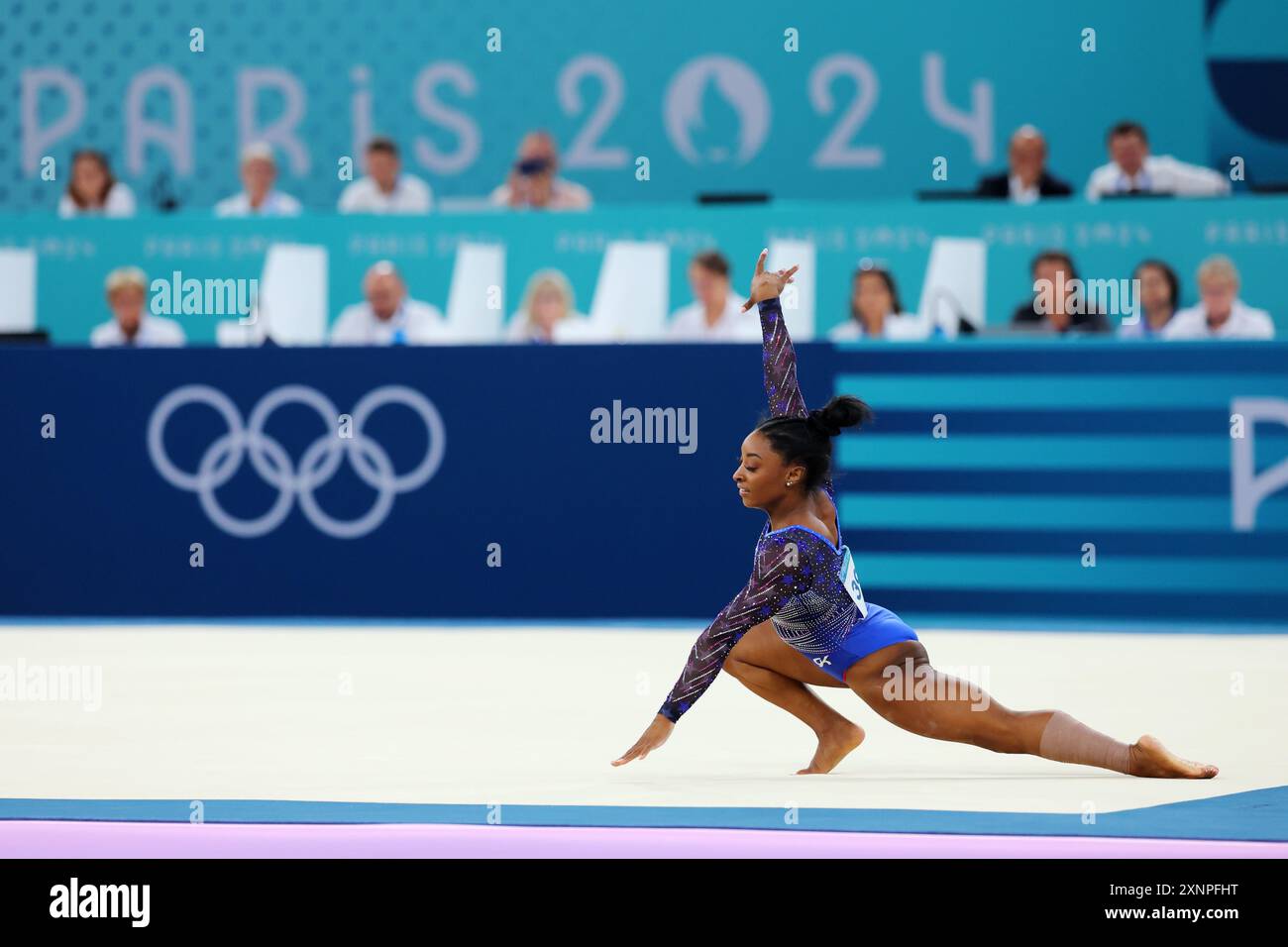 Paris, France. 1st Aug, 2024. Simone Biles (USA) Gymnastics - Artistic ...