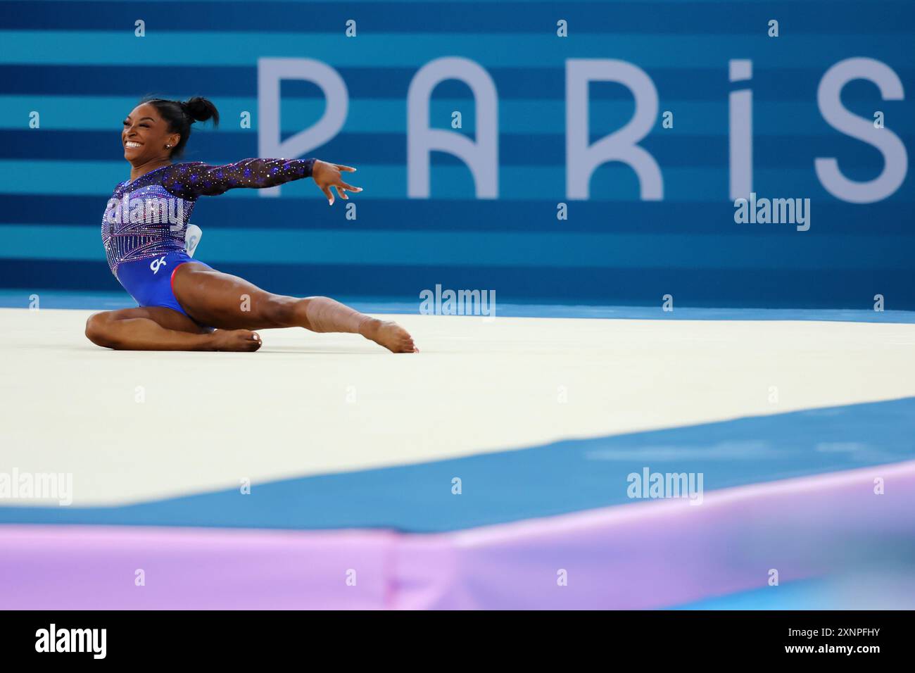 Paris, France. 1st Aug, 2024. Simone Biles (USA) Gymnastics - Artistic ...