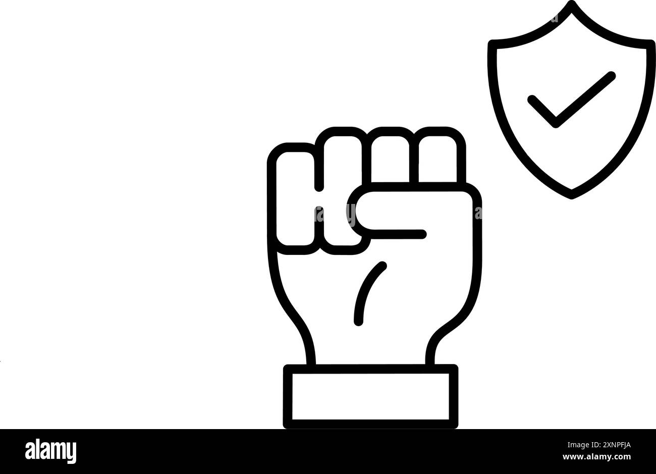 Raised defence Stock Vector Images - Alamy