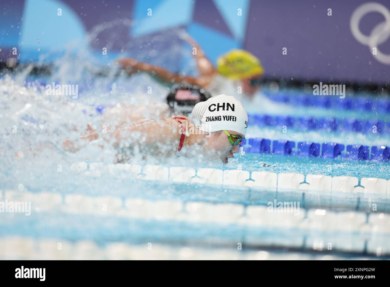 **CHINESE MAINLAND, HONG KONG, MACAU AND TAIWAN OUT** Chinese swimmer ...