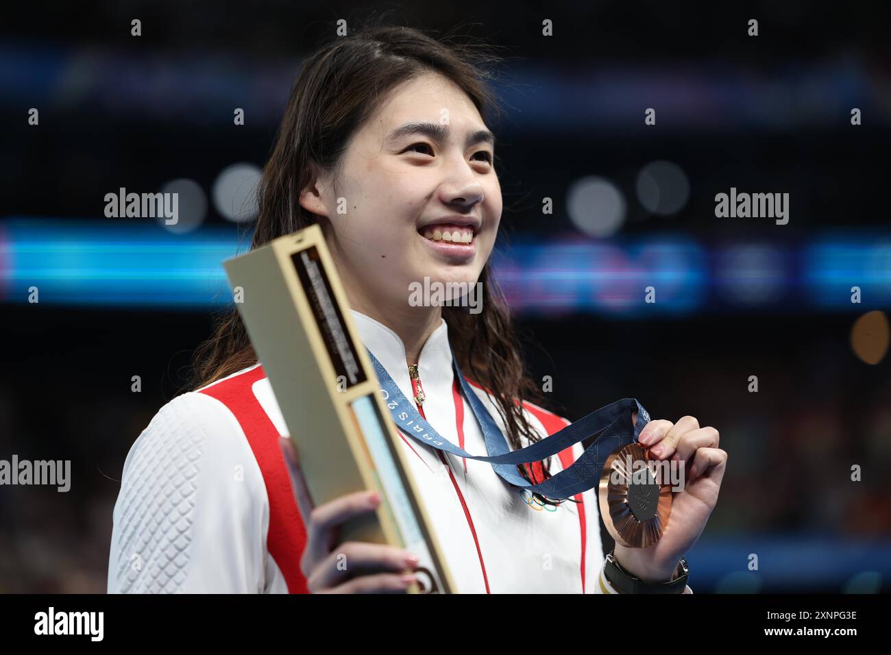 **CHINESE MAINLAND, HONG KONG, MACAU AND TAIWAN OUT** Chinese swimmer ...