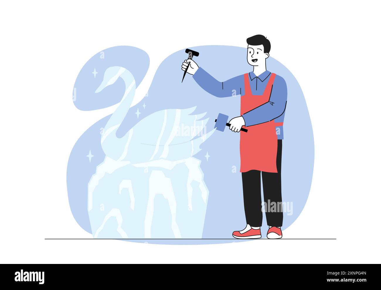 Commissioned art work Stock Vector Images - Alamy