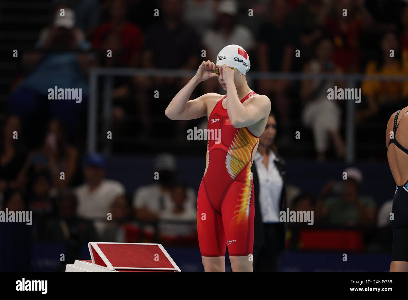 **CHINESE MAINLAND, HONG KONG, MACAU AND TAIWAN OUT** Chinese swimmer ...