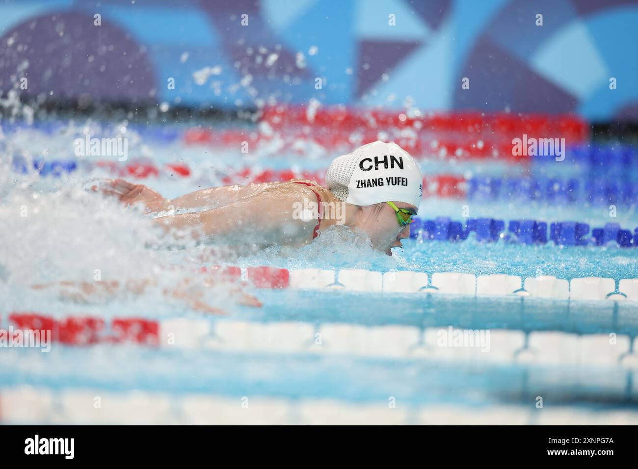 **CHINESE MAINLAND, HONG KONG, MACAU AND TAIWAN OUT** Chinese swimmer ...