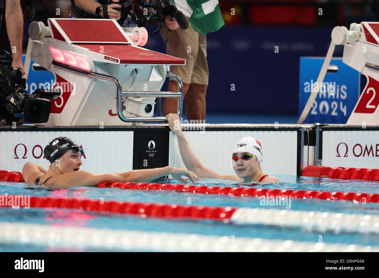 **CHINESE MAINLAND, HONG KONG, MACAU AND TAIWAN OUT** Chinese swimmer ...